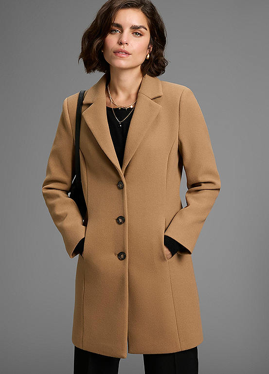 Classic Short Coat by Laura Scott | Look Again
