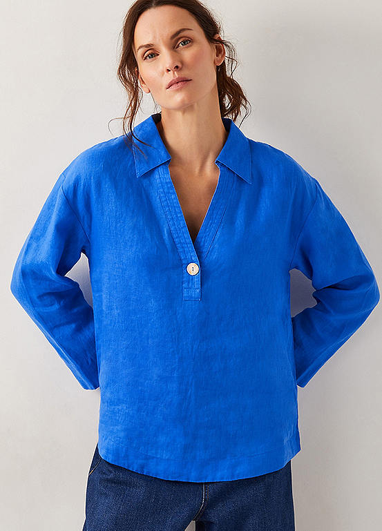 Clover Linen Blouse by Monsoon | Look Again