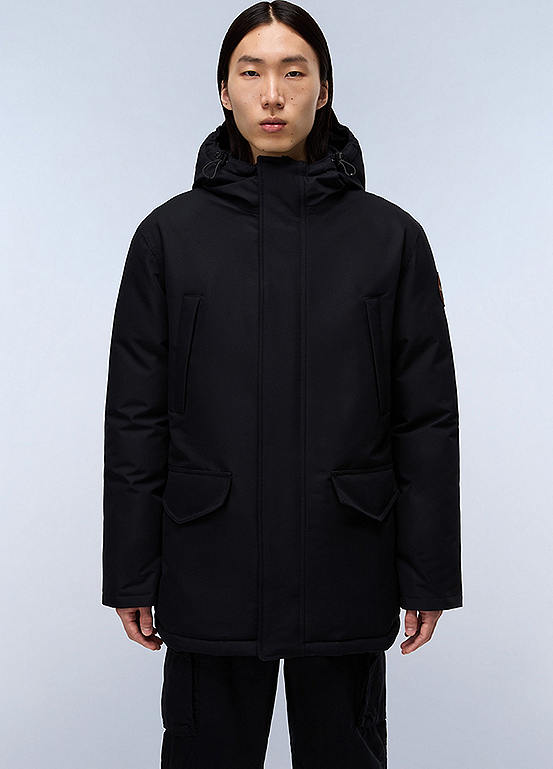 Cornier Mid Length Parka by Napapijri | Look Again
