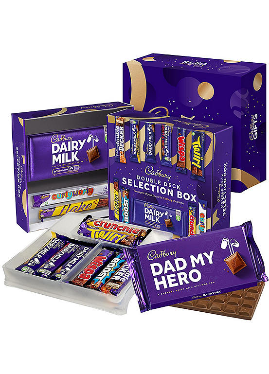 Dad My Hero Chocolate Selection Box Gift by Cadbury | Look Again
