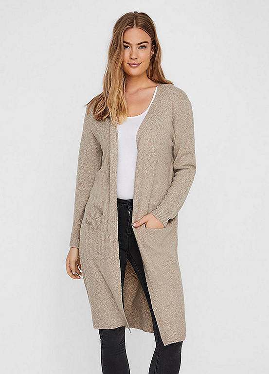 Doffy Long Open Cardigan by Vero Moda | Look Again