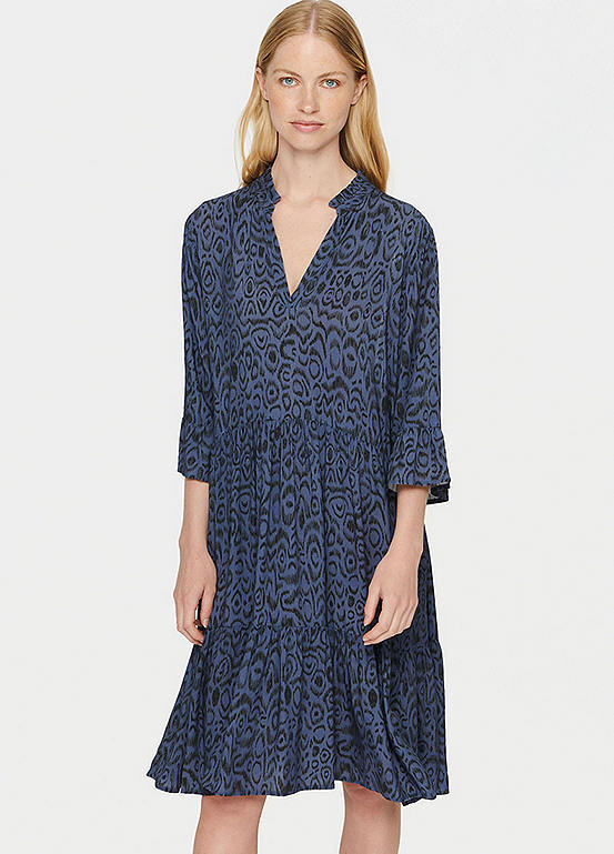 Eda Half Sleeve Knee-Length Dress by Saint Tropez | Look Again