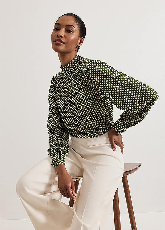 Esme Printed Top by Phase Eight | Look Again