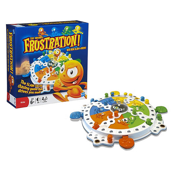 Frustration Board Game by Hasbro | Look Again