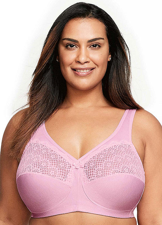 Full Figure Plus Size Magiclift Moisture Control Wirefree Bra By
