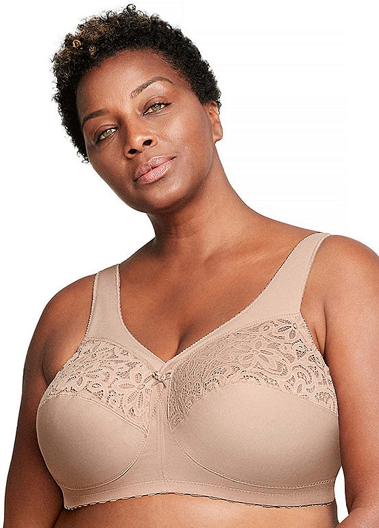 Full Figure Plus Size Magiclift Original Wirefree Support Bra By
