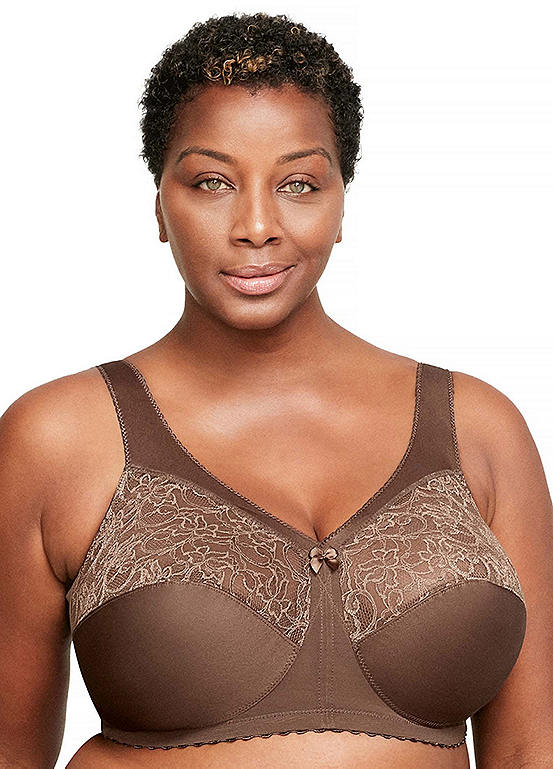 Full Figure Plus Size Magiclift Original Wirefree Support Bra By