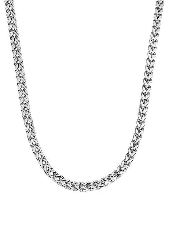 Gents 5mm Thick 20 inch Franco Steel Chain by For You Collection | Look ...