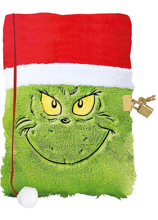 Grinch Fluffy Notebook by Totum | Look Again