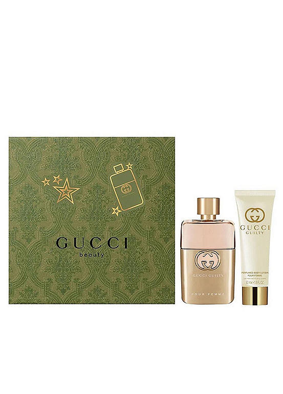 Guilty Woman Gift Set: Eau de Parfum 50ml & Body Lotion 50ml by Gucci ...
