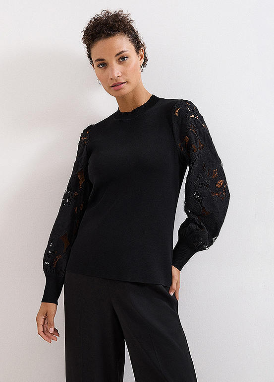 Harriet Lace Jumper by Phase Eight | Look Again