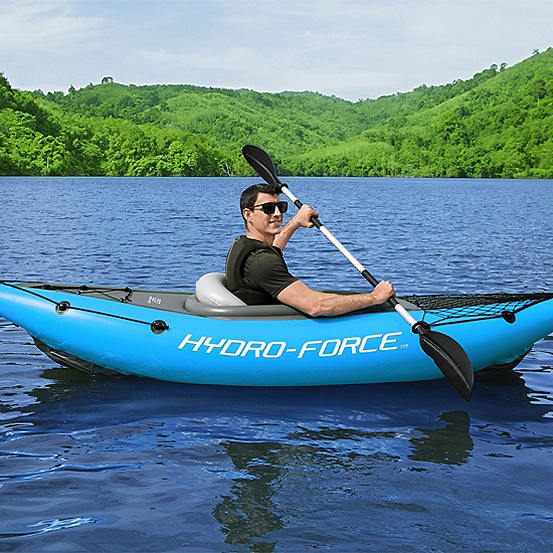 Hydro-Force Cove Champion 1 Person Inflatable Kayak by Bestway | Look Again