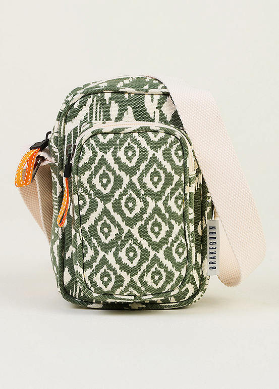 Ikat Mix Small Cross Body Bag by Brakeburn | Look Again