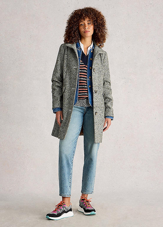 Karla Tweed Wool Blend Coat by White Stuff | Look Again