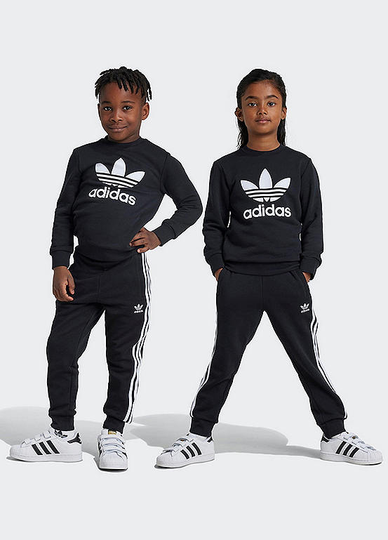 Kids Trefoil Logo Tracksuit by adidas Originals | Look Again
