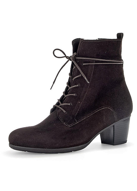 Lace-Up Ankle Boots by Gabor | Look Again