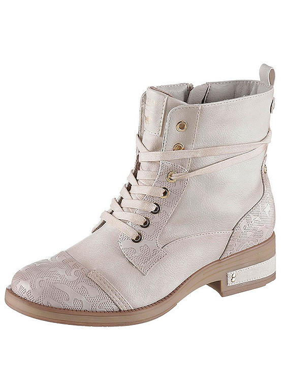 Lace-Up Ankle Boots by Mustang | Look Again