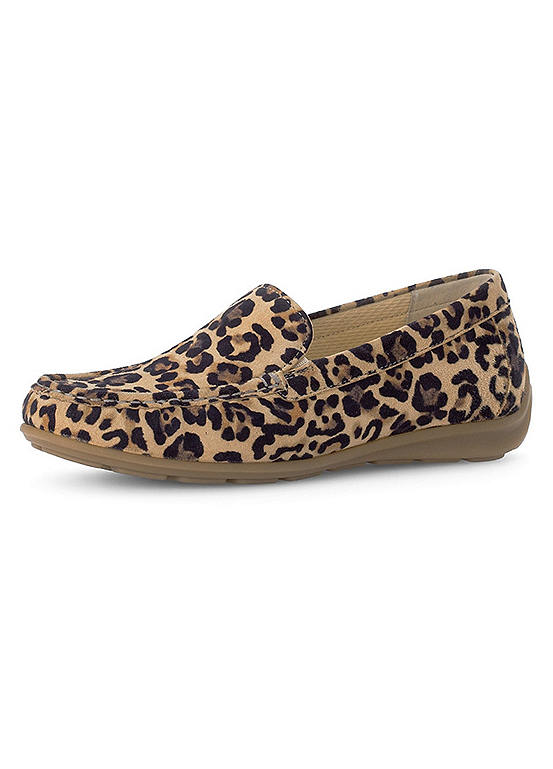 Leopard Print Moccasins by Gabor | Look Again