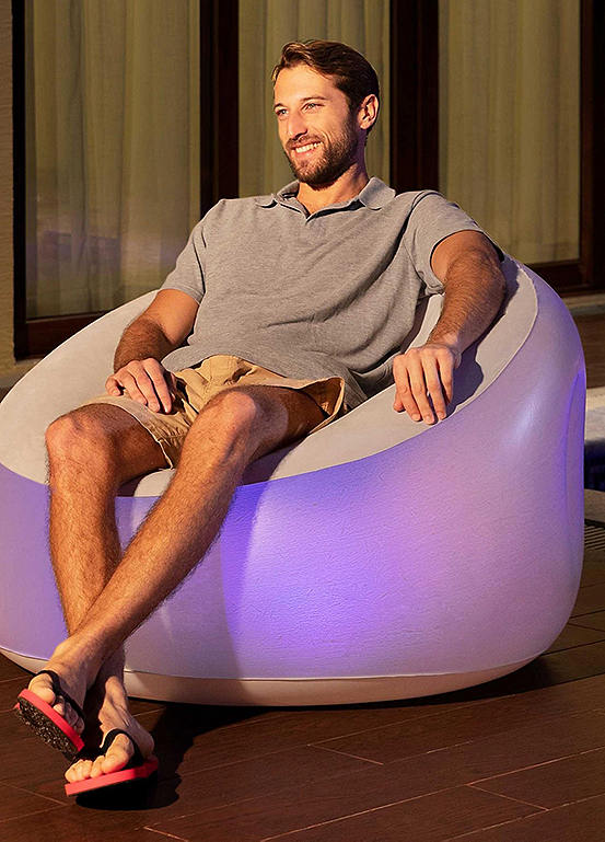Luxury Inflatable LED Chair by Bestway | Look Again