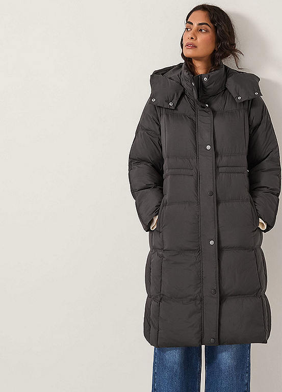 Molly Long Puffer Coat by Monsoon | Look Again