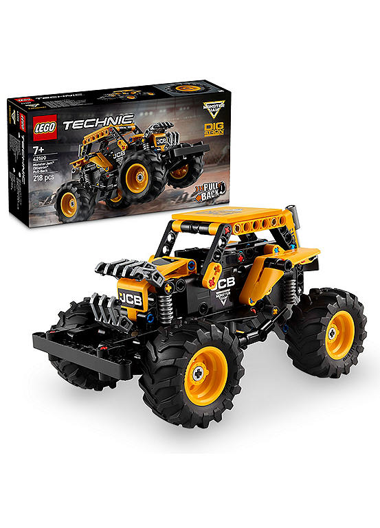 Monster Jam DIGatron Pull-Back Truck Toy by LEGO Technic | Look Again