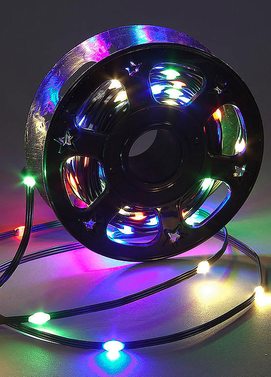 Multi LED Copper Wire String Lights by Snowtime | Look Again