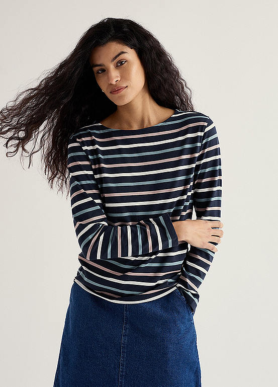 Navy Sailor Top by Seasalt Cornwall | Look Again