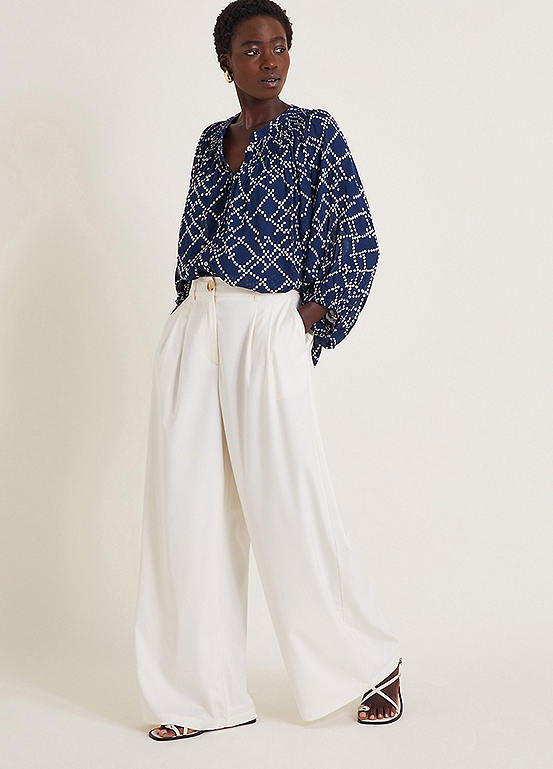 Neva Artisan Blouson Blouse by Monsoon | Look Again