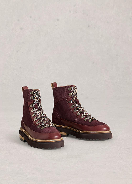 Olive Hiker Boots by White Stuff | Look Again