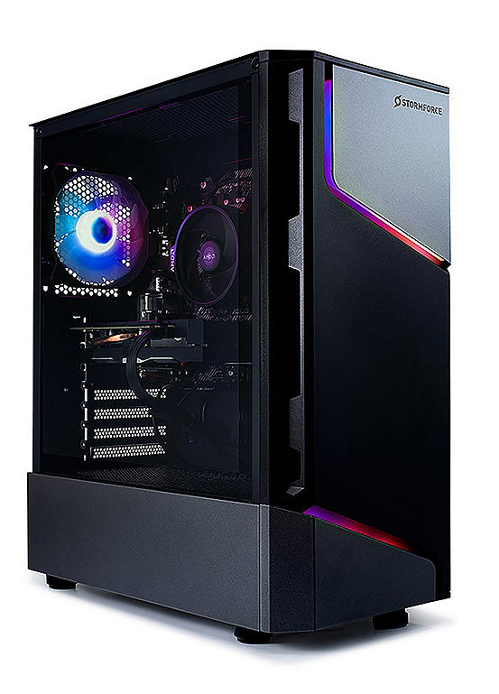 Onyx Gaming Desktop - AMD Ryzen 5 4600G, 8GB RAM, 500GB SSD, Windows 11 ...
