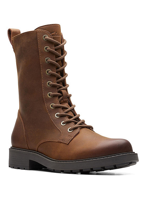 Orinoco2 Style Brown Snuff Boots by Clarks | Look Again