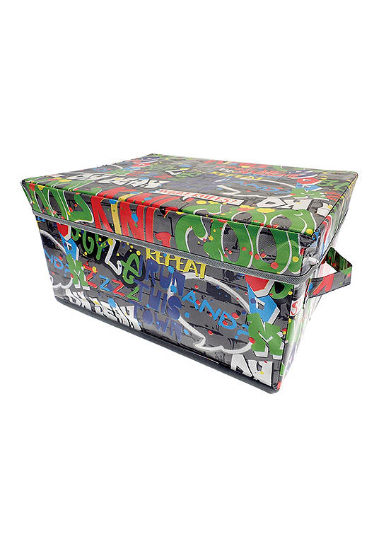 Pack of 2 Graffiti World Pop Up Storage Boxes by Beamfeature | Look Again