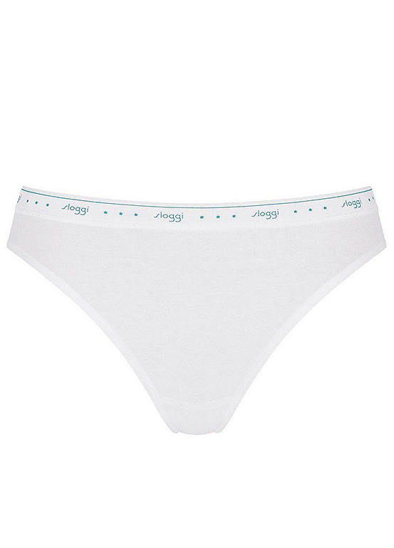 Pack of 3 Sporty Print Briefs by Sloggi | Look Again