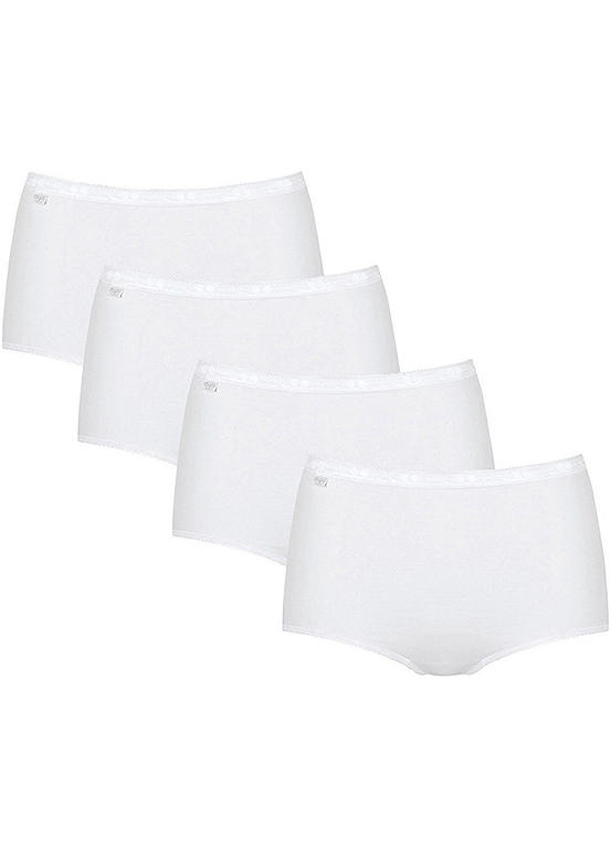 Pack of 4 Maxi Briefs by Sloggi | Look Again