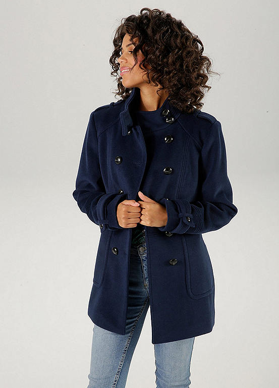 Pea Coat by Aniston | Look Again