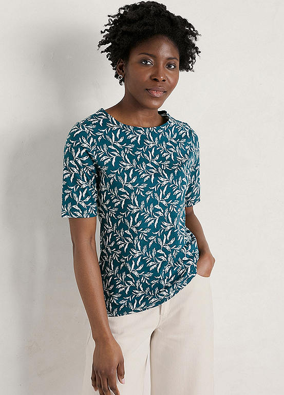 Poisson Top Teal by Seasalt Cornwall | Look Again