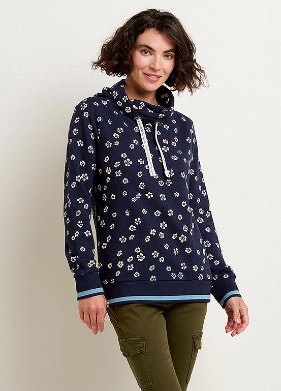 Polka Flora Cowl Neck Sweater by Brakeburn | Look Again