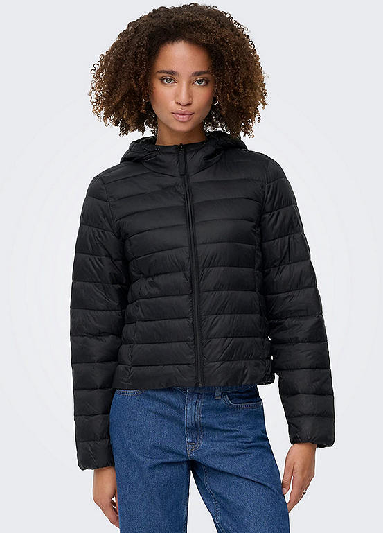 Quilted Hood Jacket by Only | Look Again