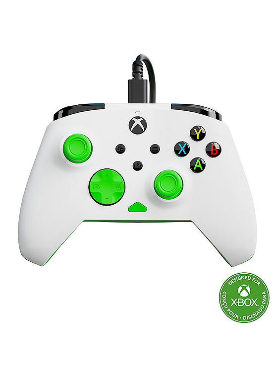 Rematch Core Wired Controller - White & Green by Turtle Beach | Look Again