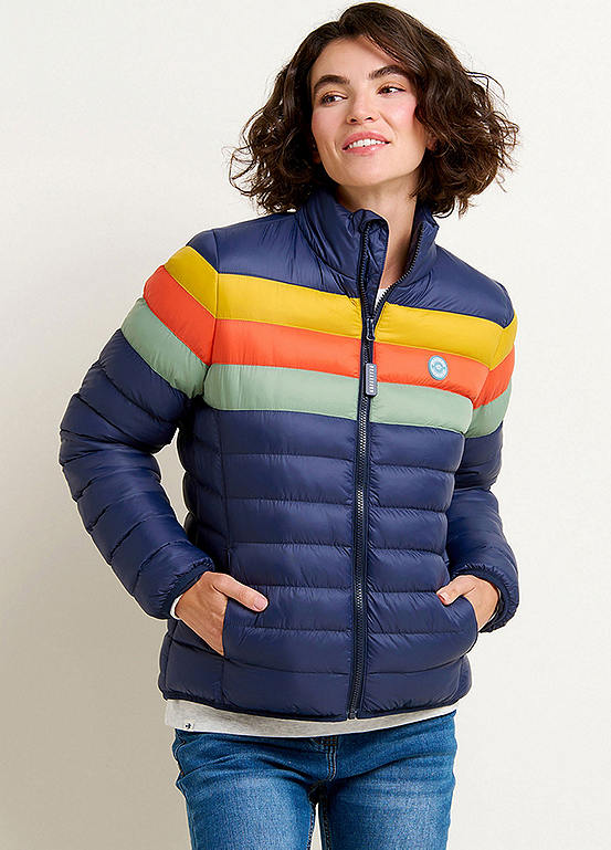 Retro Stripe Puffer by Brakeburn | Look Again