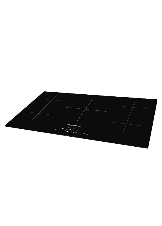 RH90IH2B601B Black 90cm Induction Hob with Dual Bridge Zones by Russell ...