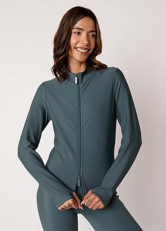 Rib Zip Thru Jacket by Asquith | Look Again