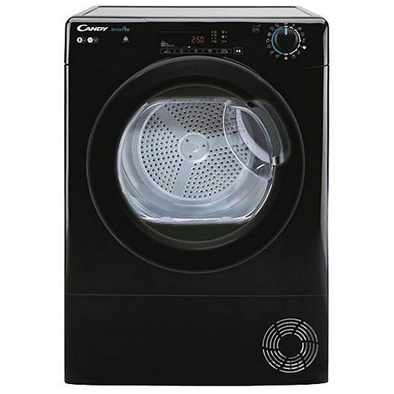 Smart Pro 8KG Condenser Tumble Dryer CSOEC8TBGB-80 - Black by Candy ...