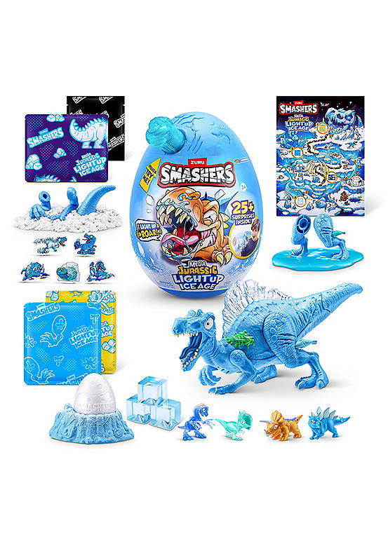 Smashers Dino Ice Age Light Up Mega Egg by Zuru | Look Again