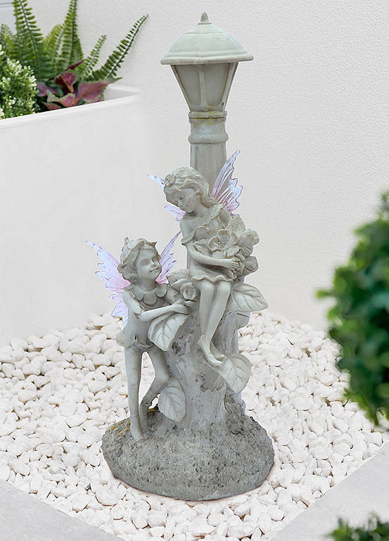 Solar Fairies Under Lamp Post by Streetwize | Look Again