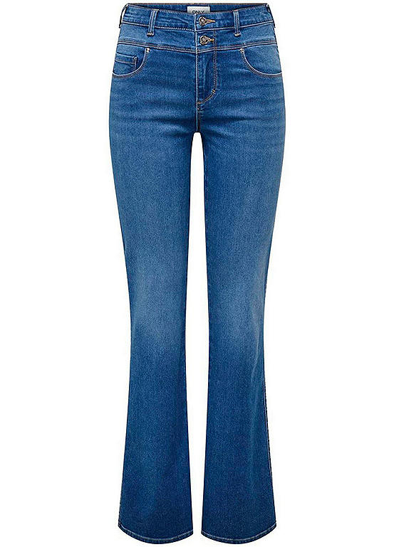 Stretch Fit Bootcut Jeans by Only | Look Again