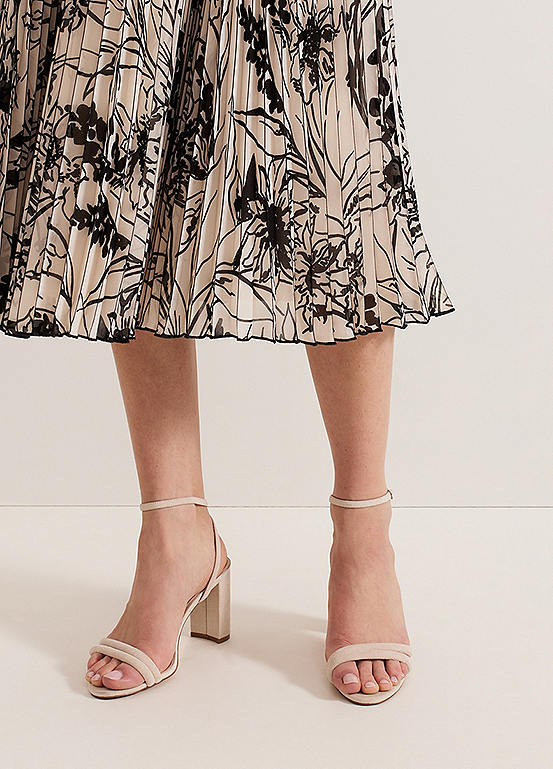 Suede Block Sandals by Phase Eight | Look Again
