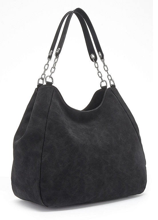 Suede Look Shoulder Bag by Vivance | Look Again