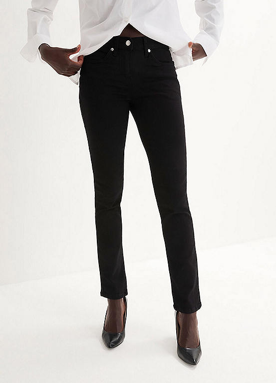 Super Stretchy Slim Leg Jeans by bonprix | Look Again