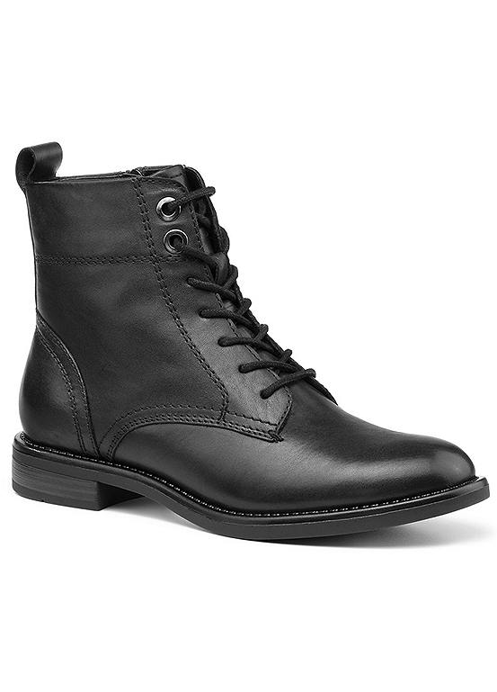 Surrey Black Formal Smart Casual Boots by Hotter | Look Again